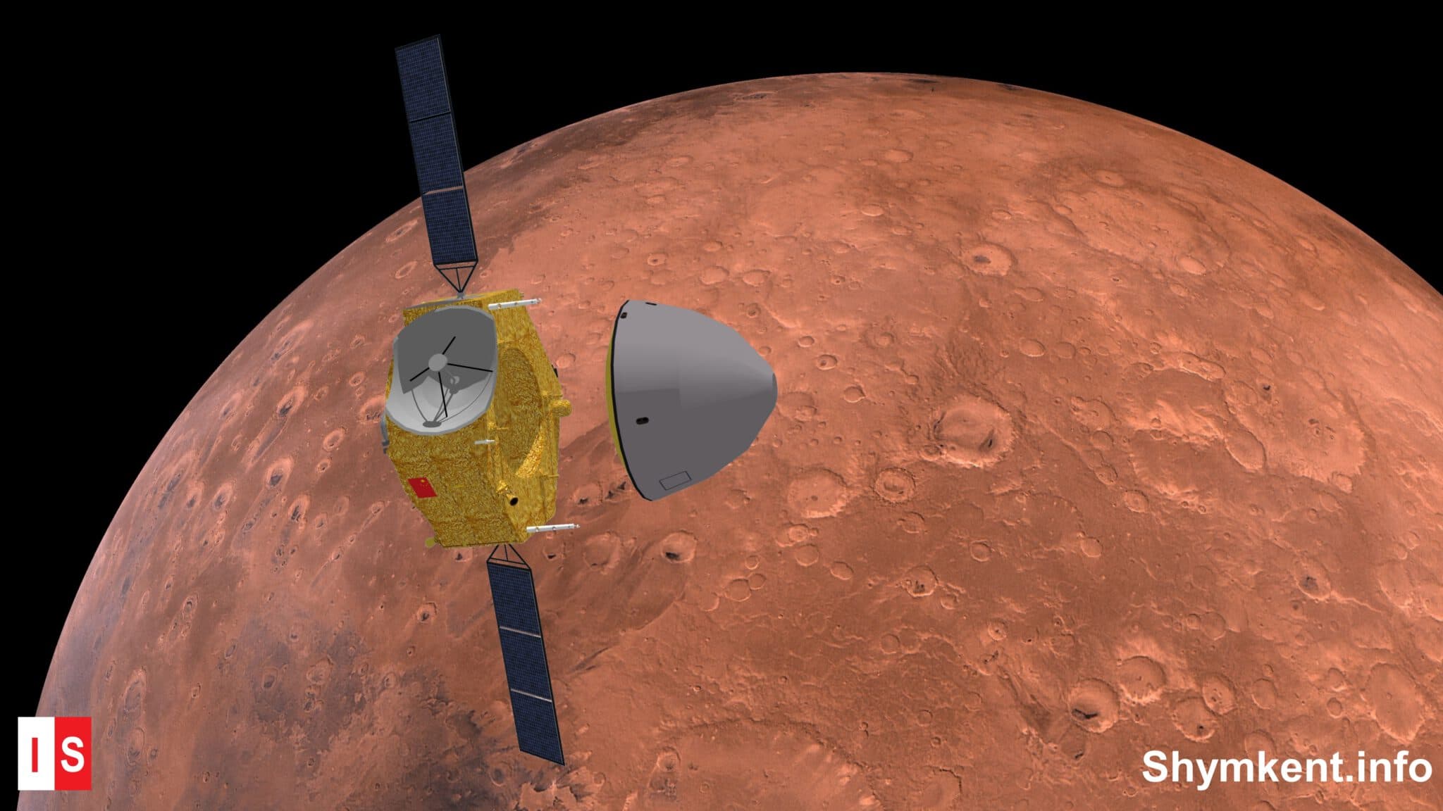 Tianwen-1 - 1st flagship mission to Mars - Info Shymkent