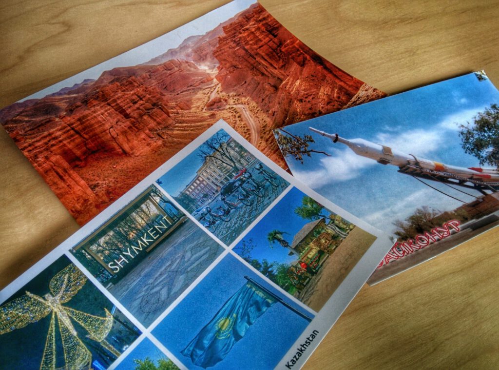 Sending a postcard from Central Asia - Info Shymkent